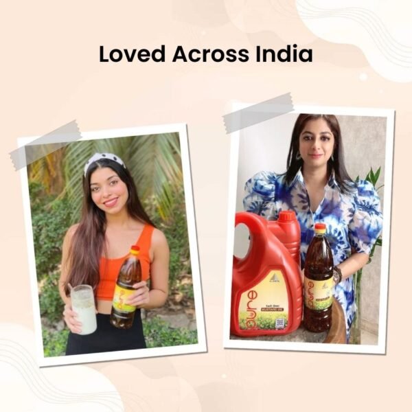 Kachi Ghani Mustard Oil | Pure Cold Pressed Mustard Oil
