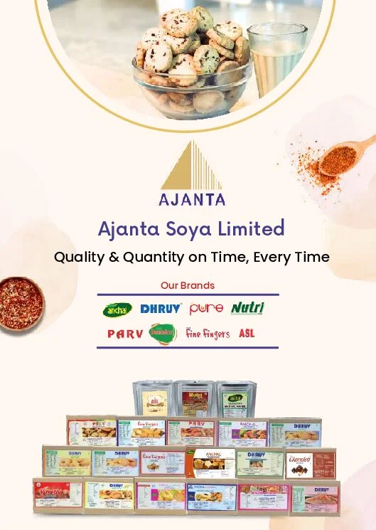 Bakery Recipe Chilli Garlic Cookies - Ajanta Soya